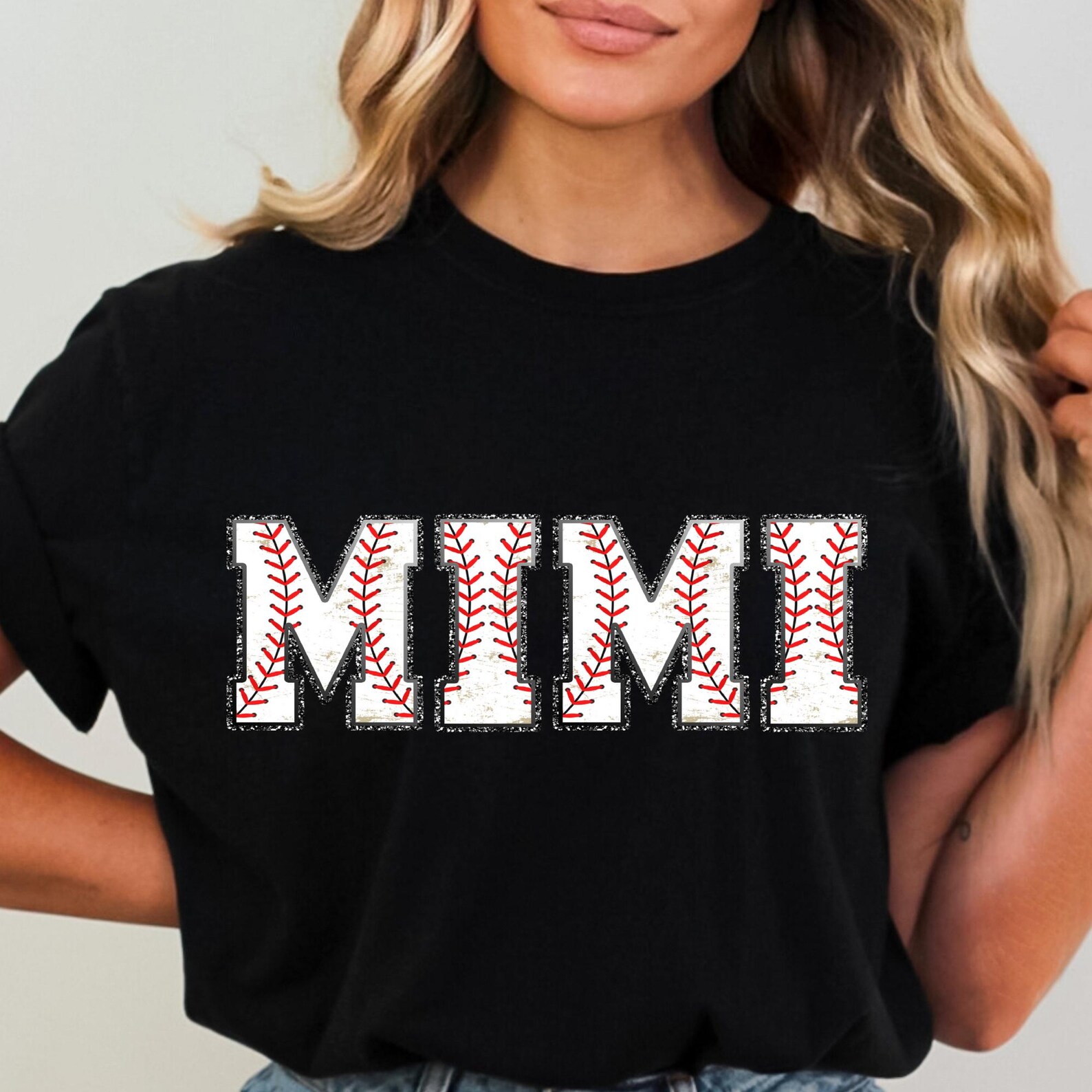 Mimi Baseball PNG Baseball Grandma Sublimation Design Digital Download ...