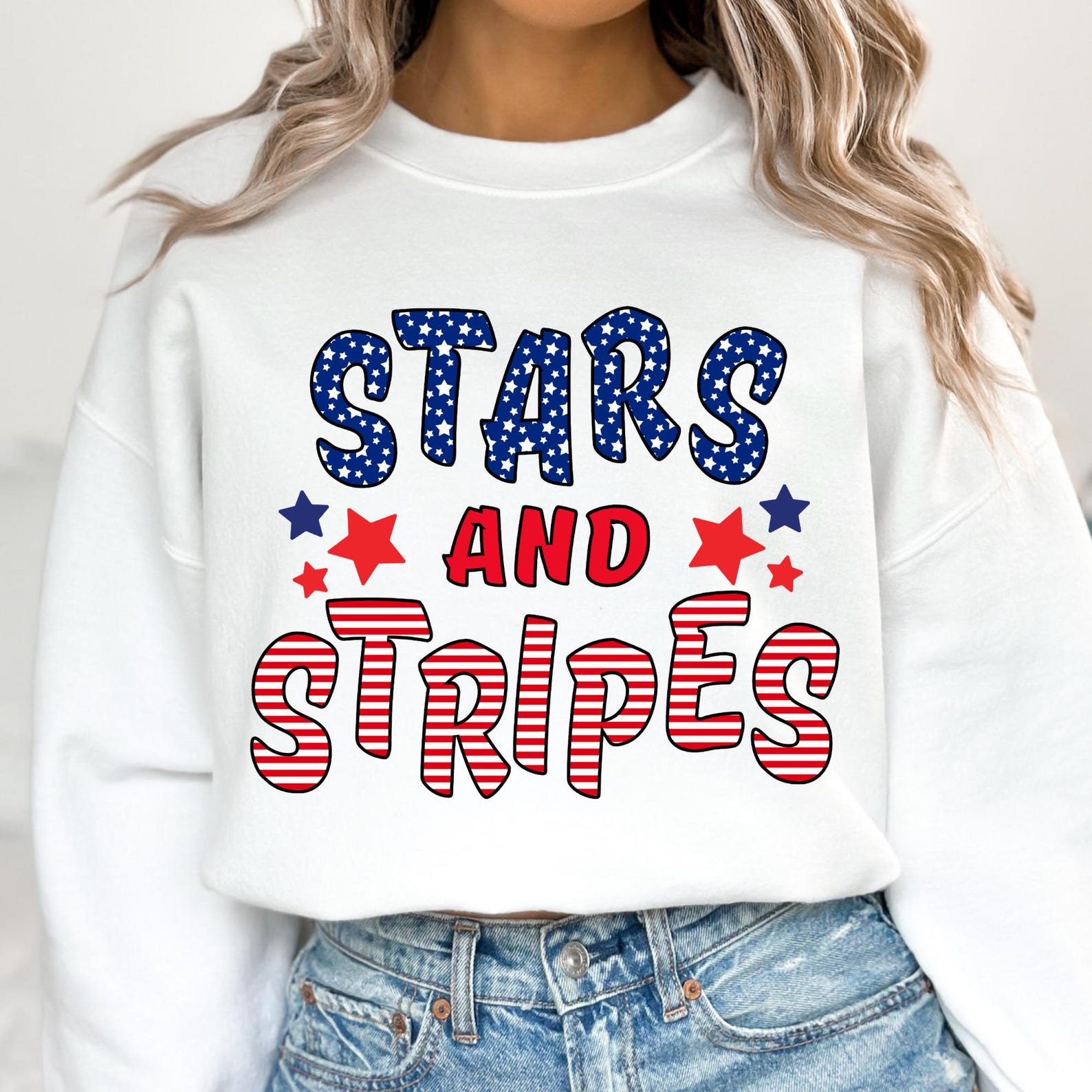 Patriotic Shirt Sublimation PNG Stars and Stripes PNG July 4th America ...
