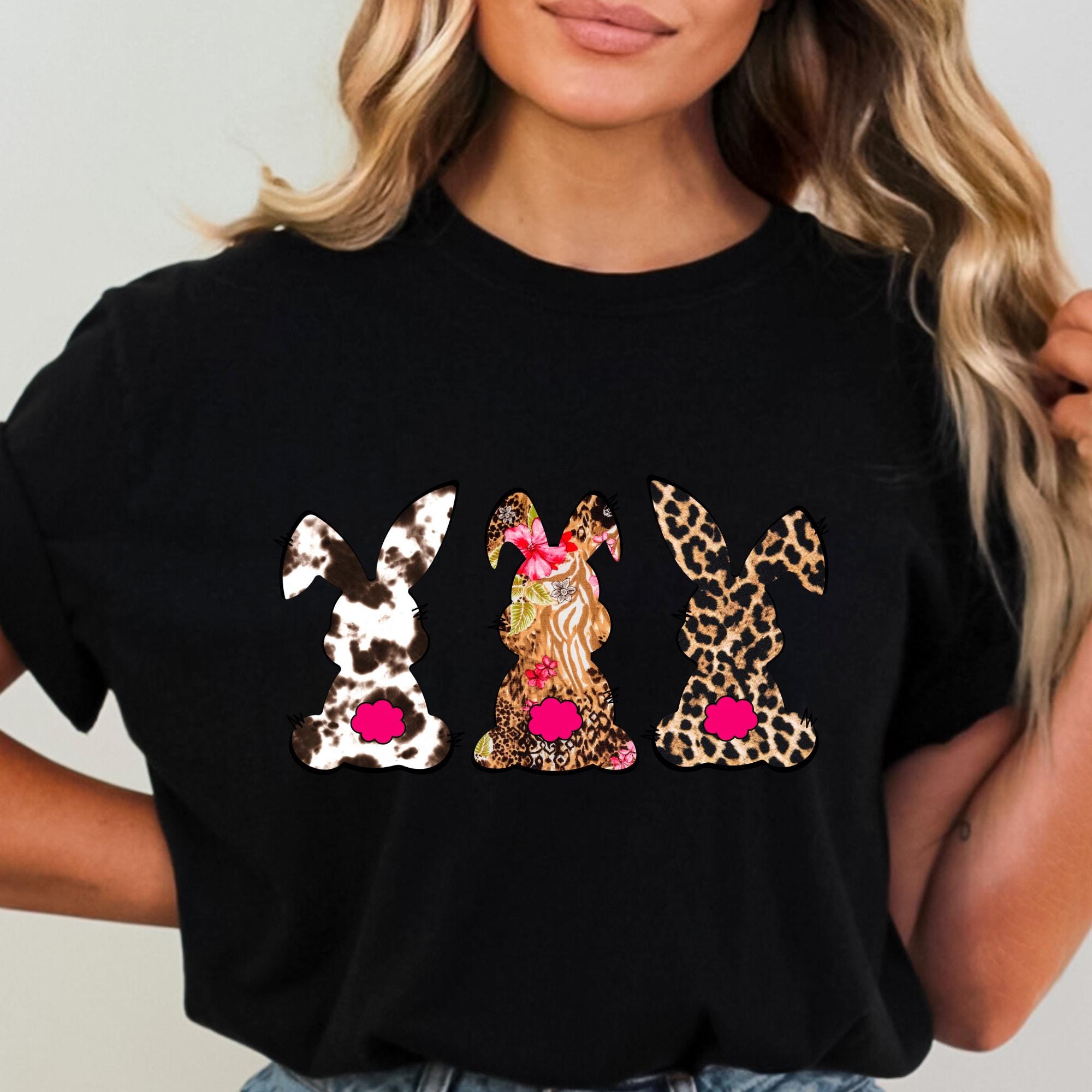 Retro Easter Bunny PNG, Easter Shirt Sublimation Design, Easter PNG ...