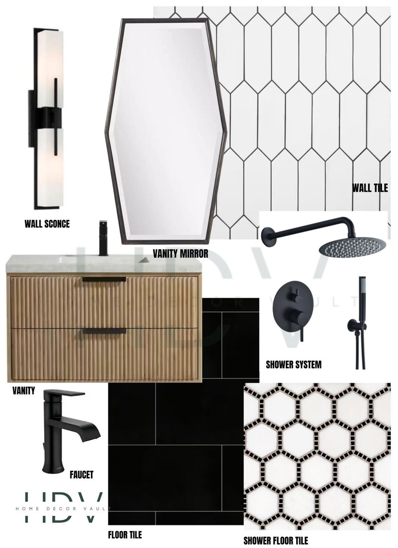 Bathroom Design Ideas, Remodel, Renovation, Master Bath, Moodboard ...