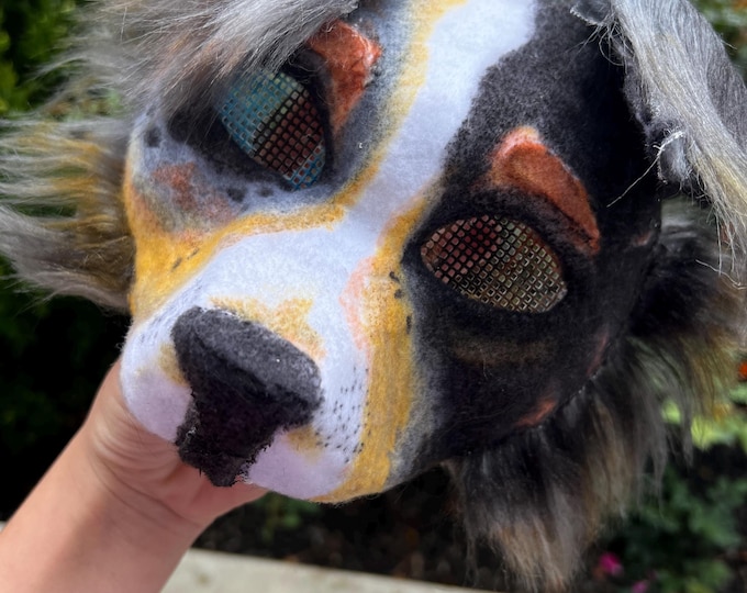 Australian Shepherd Dog Therian Mask (~fixed Desc, Please Read If ...