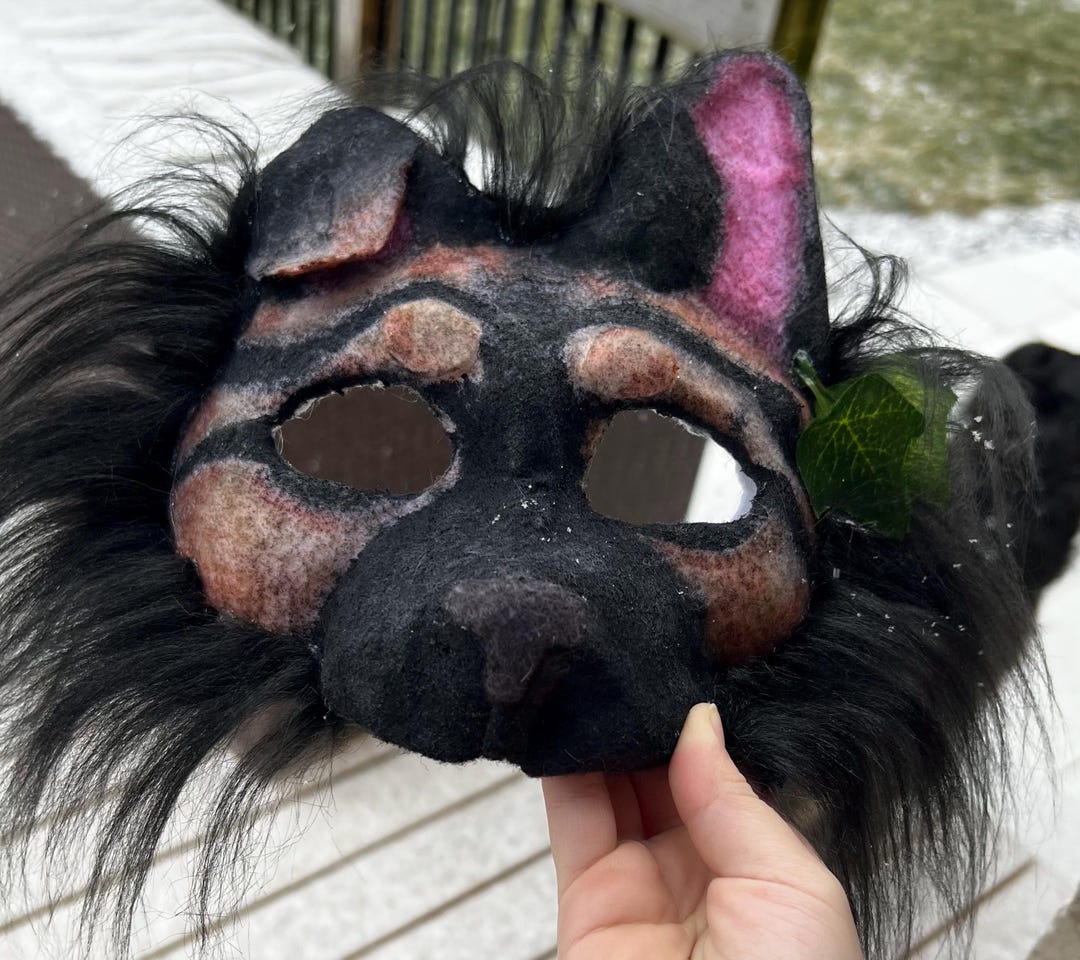 Therian German Shepherd Dog Mask!! - Etsy