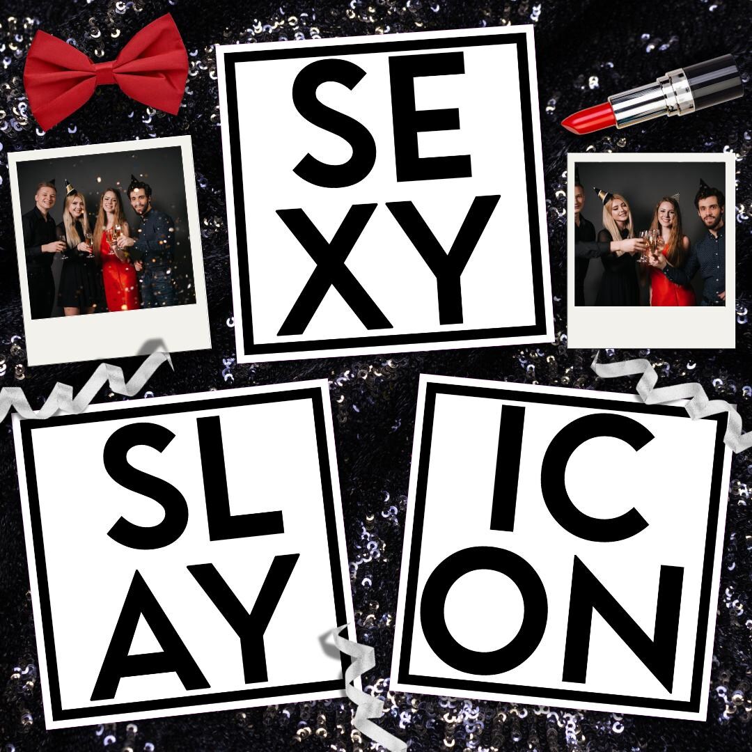 Modern Photo Booth Props, Birthday Photo Booth Props, PVC Props, Custom ...