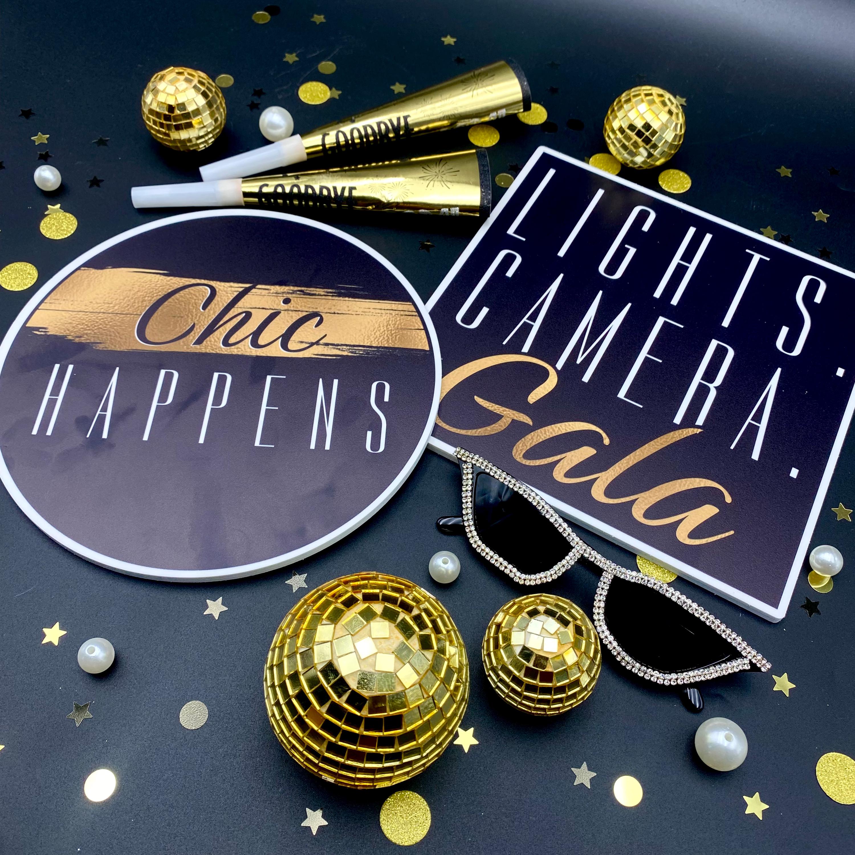 Gala Photo Booth Props, Photo Booth Props, PVC Props, Custom Props for ...