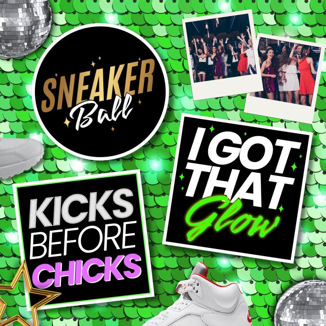 Sneaker Ball Photo Booth Props, Photo Booth Props, PVC Props, Custom ...