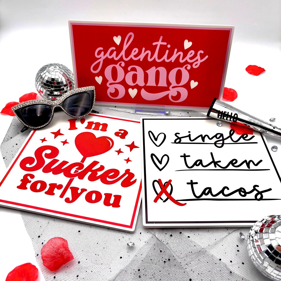 Galentine’s Day Photo Booth Props, Custom Photo Booth Props, PVC Props ...