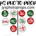 Christmas Retro Photo Booth Props, Custom Photo Booth Props, PVC Props ...