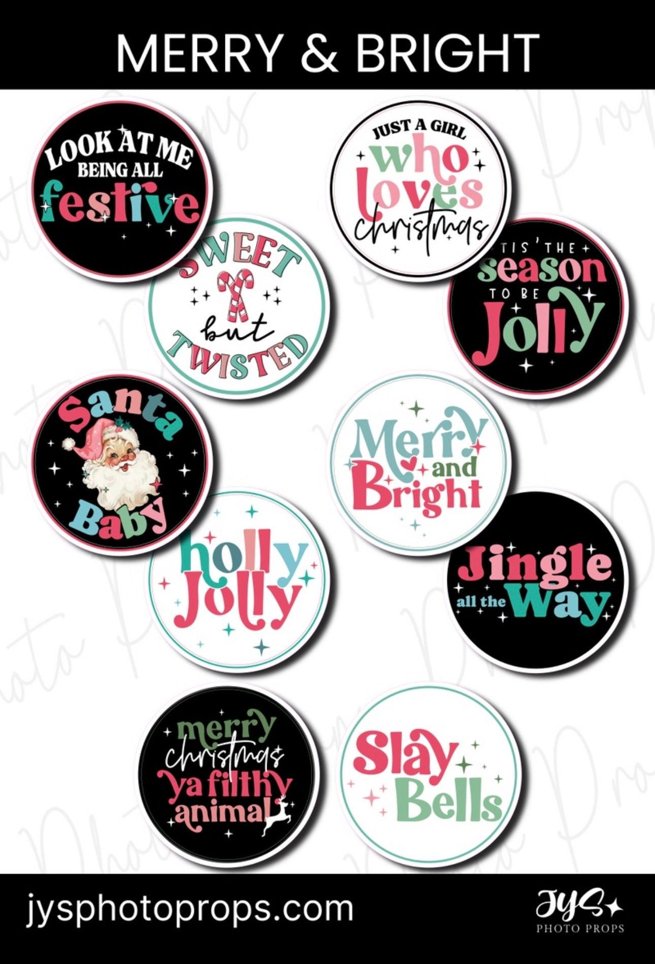 Holiday Photo Booth Props, Custom Photo Booth Props, PVC Props ...