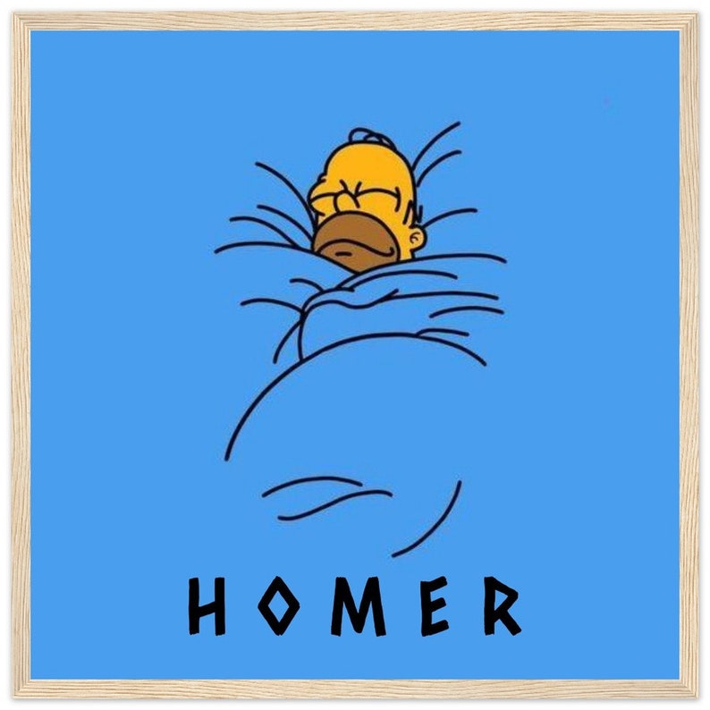 Homer Simpson in Home - Etsy