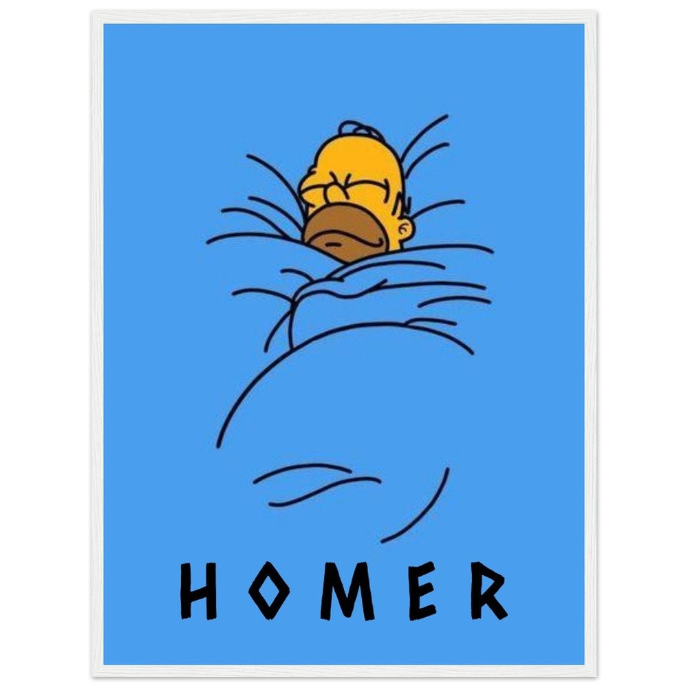 Homer Simpson in Home - Etsy