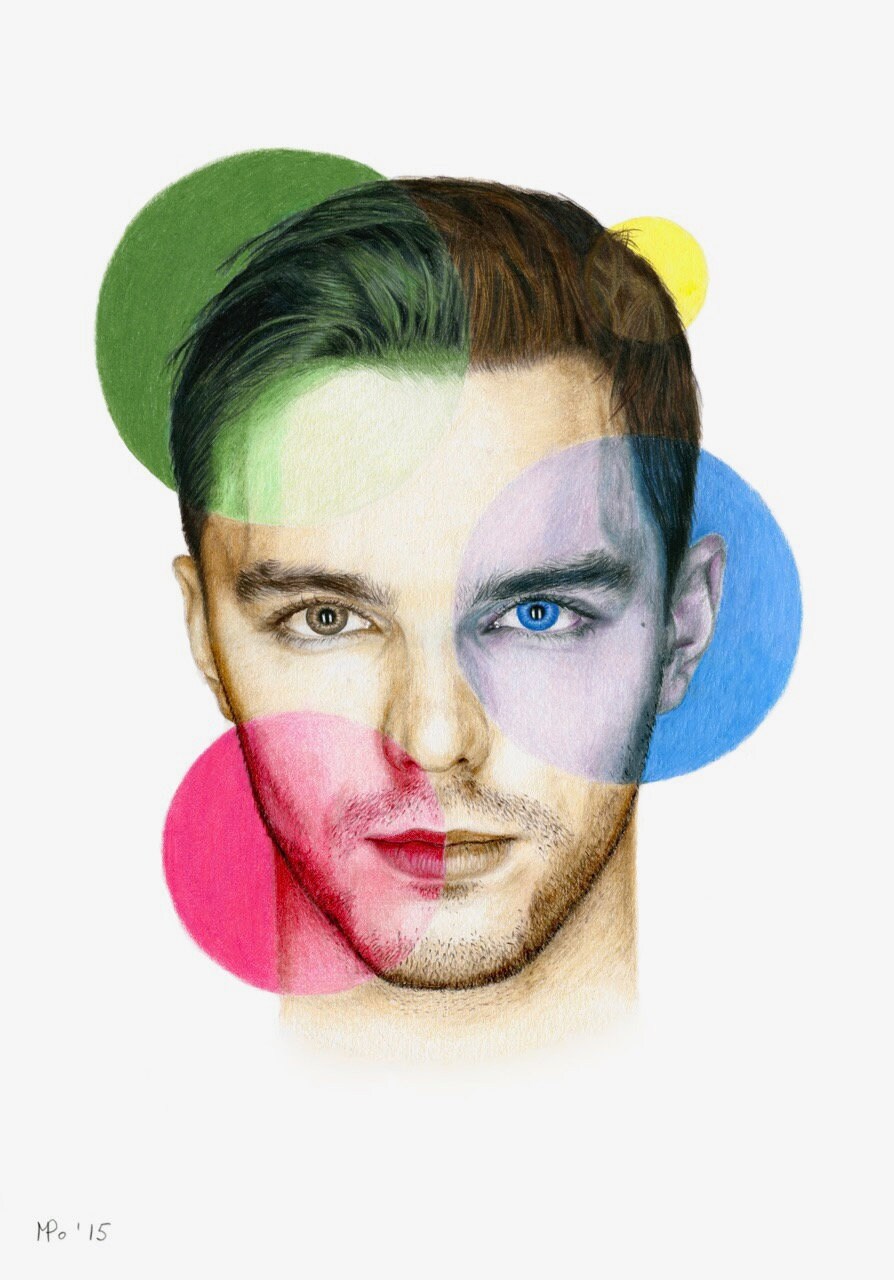 Custom Hand Drawn Realistic Color Pencils Portrait From a Photo - Etsy