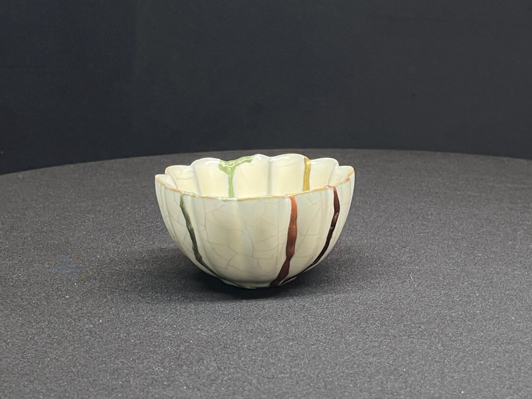 Kintsugi Bowl - 6 Breaks - Rainbow Repair - Gift - Kintsugi Pottery ...