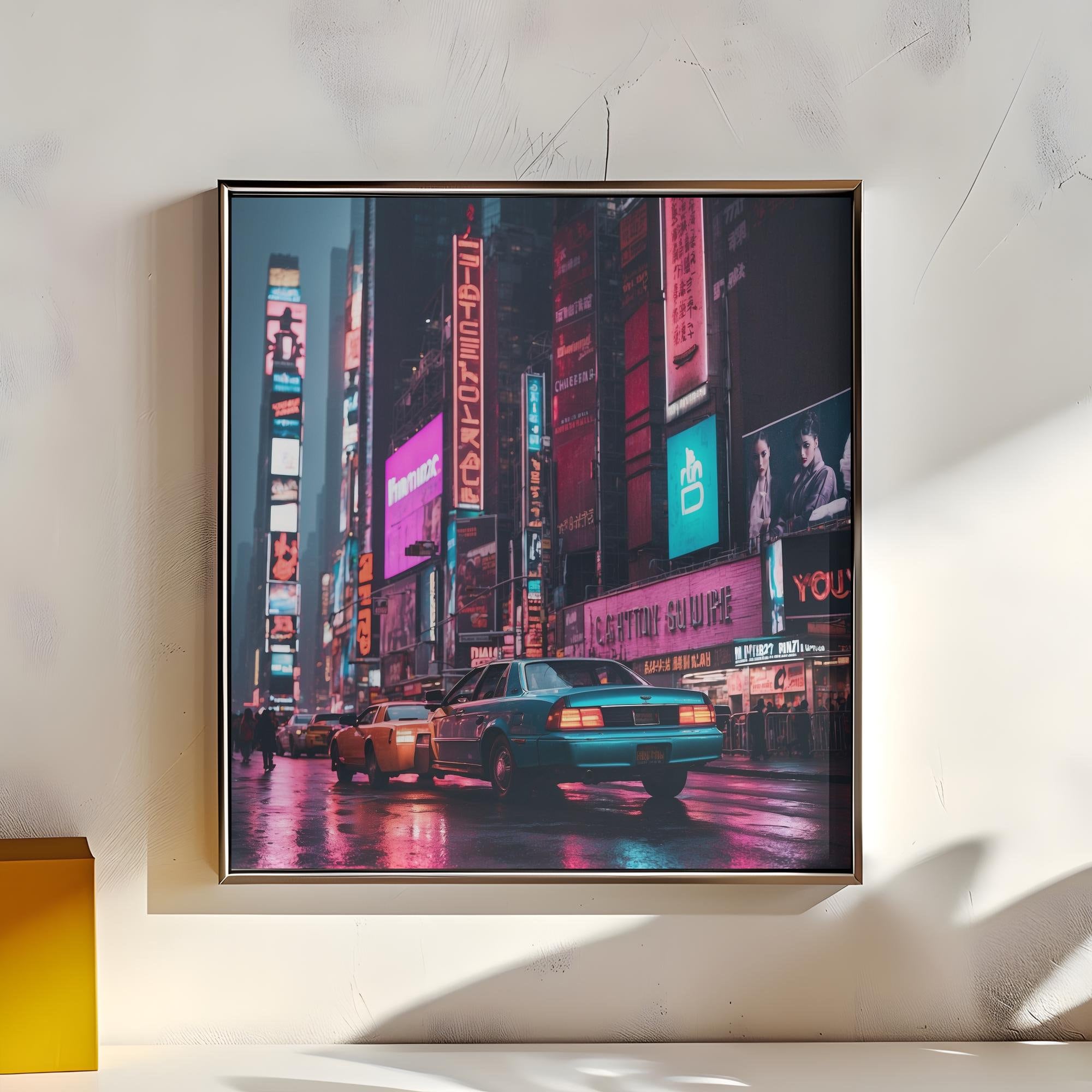Times Square Art Print Times Square Wall Art Download Poster of Times ...