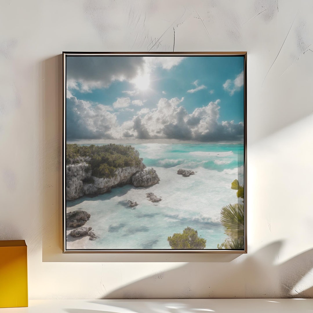 Tulum Mexico Art Print Tulum Mexico Wall Art Download Poster of Tulum ...