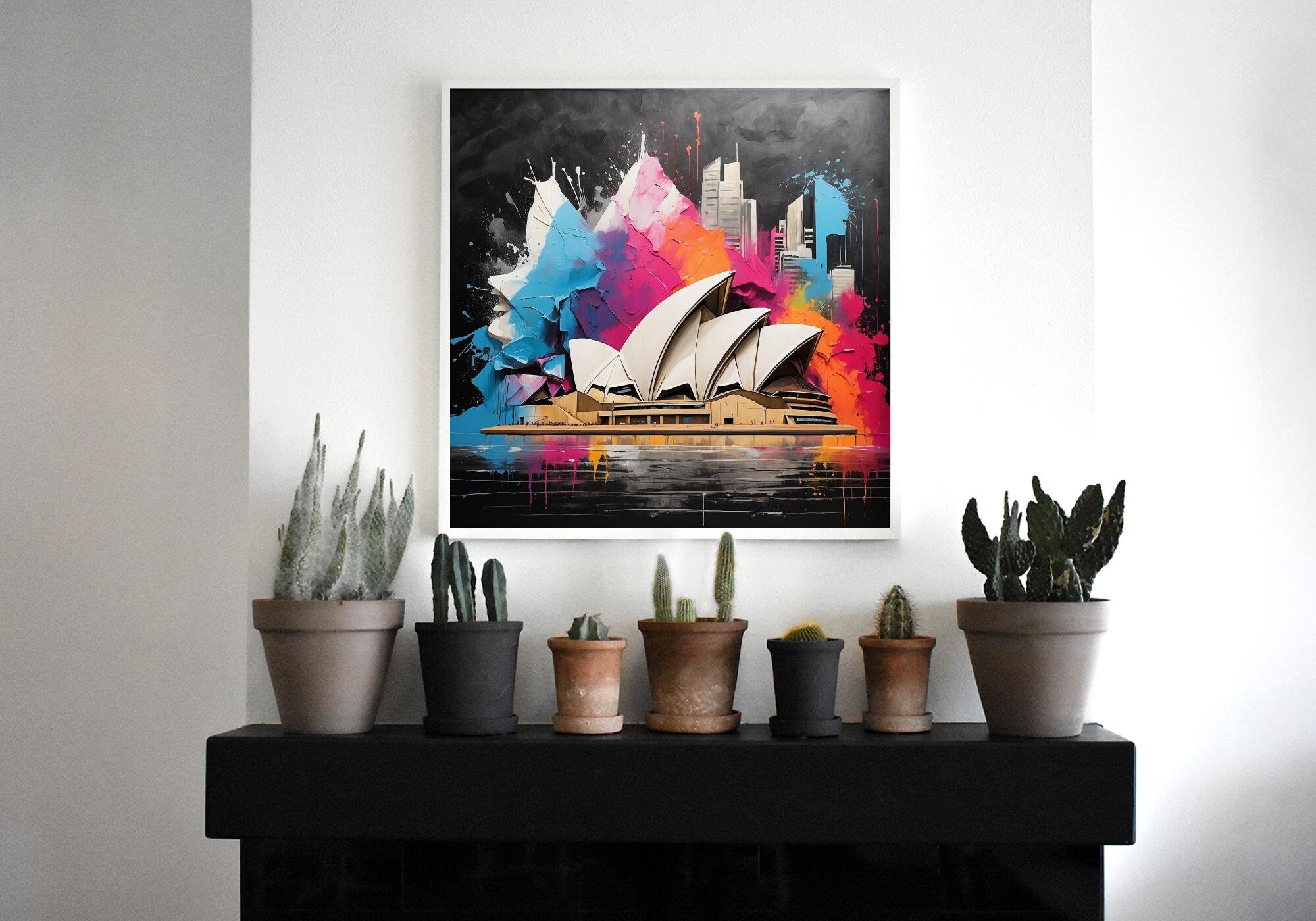 Sydney Opera House Art Print Sydney Opera House Wall Art Download ...