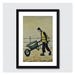 Wheelbarrow Man - A4 Size Giclée Art Print. Lowry Style Art Print ...