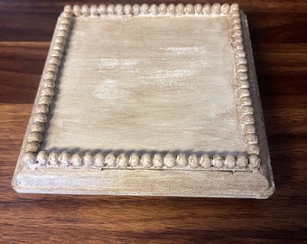 Wood Riser, Small Wood Tray, Rustic Tray, Riser, Pedestal, Stand ...