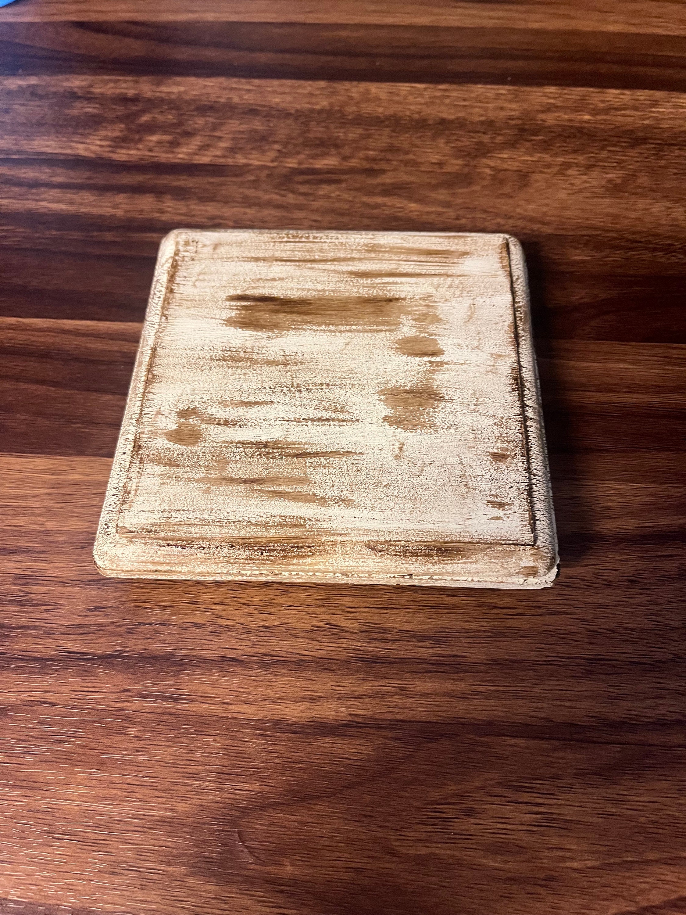 Wood Riser, Small Wood Tray, Rustic Tray, Riser, Pedestal, Stand ...