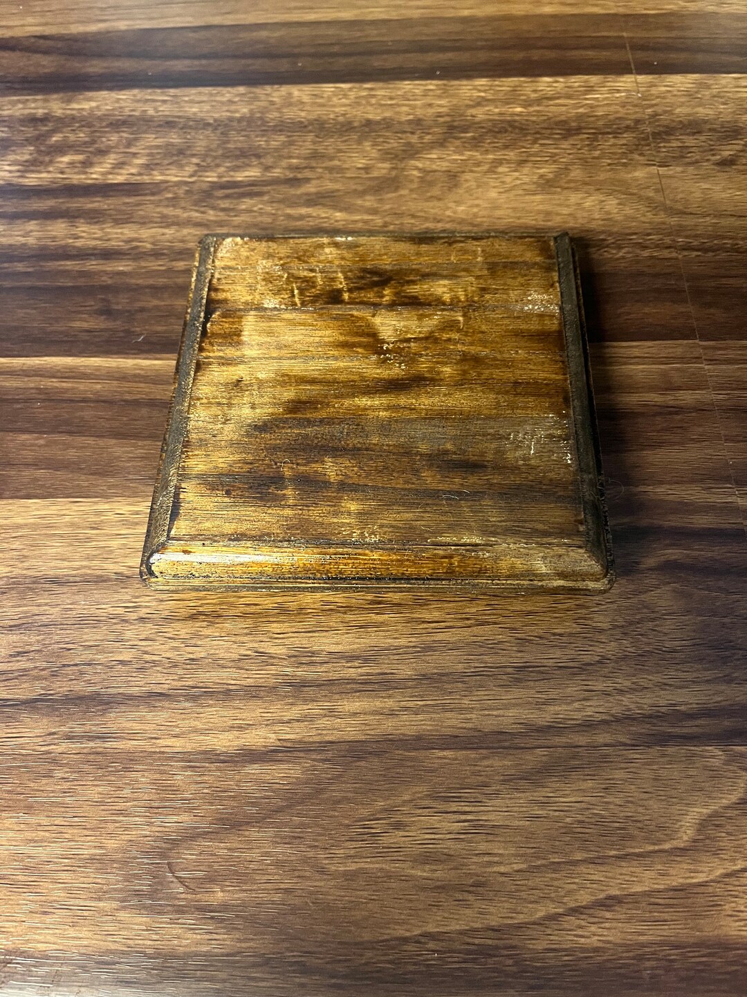 Wood Riser, Small Wood Tray, Rustic Tray, Riser, Pedestal, Stand ...