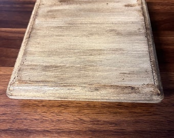 Wood Riser, Small Wood Tray, Rustic Tray, Riser, Pedestal, Stand ...