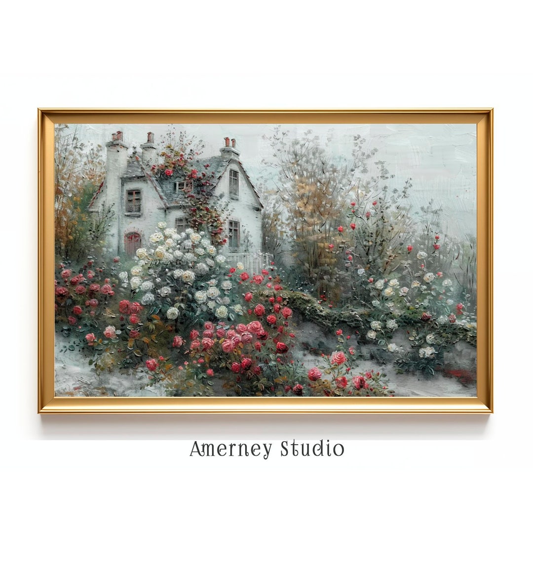 Cottage Wall Art, Rustic Home Printable Wall Art Prints, Country ...