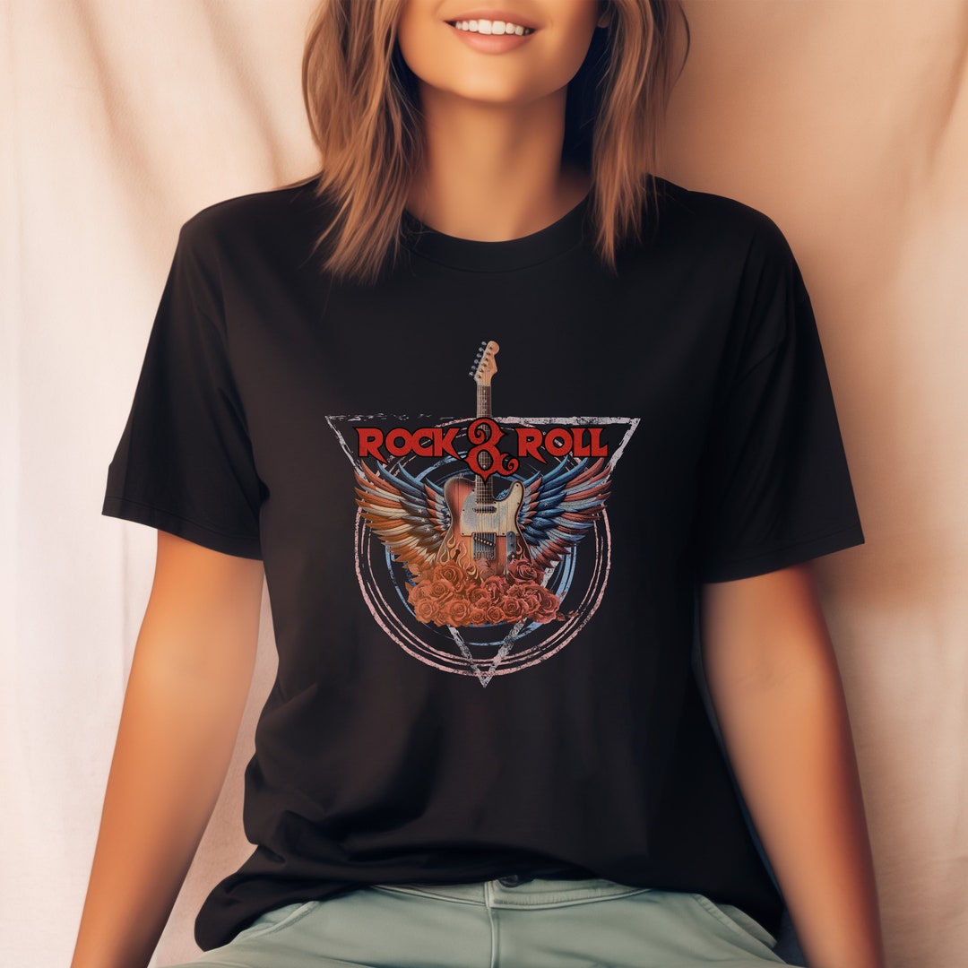 Rock and Roll Shirt, Concert Tee, Vintage Music Shirt, Band T ...