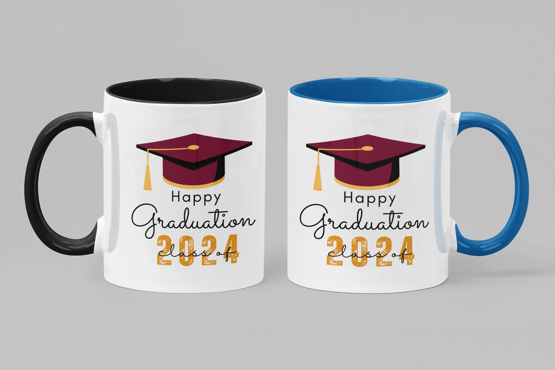 Gifted Graduation Mug, Customised Grad Mug, Custom Grad Mug, 2024 Prom ...