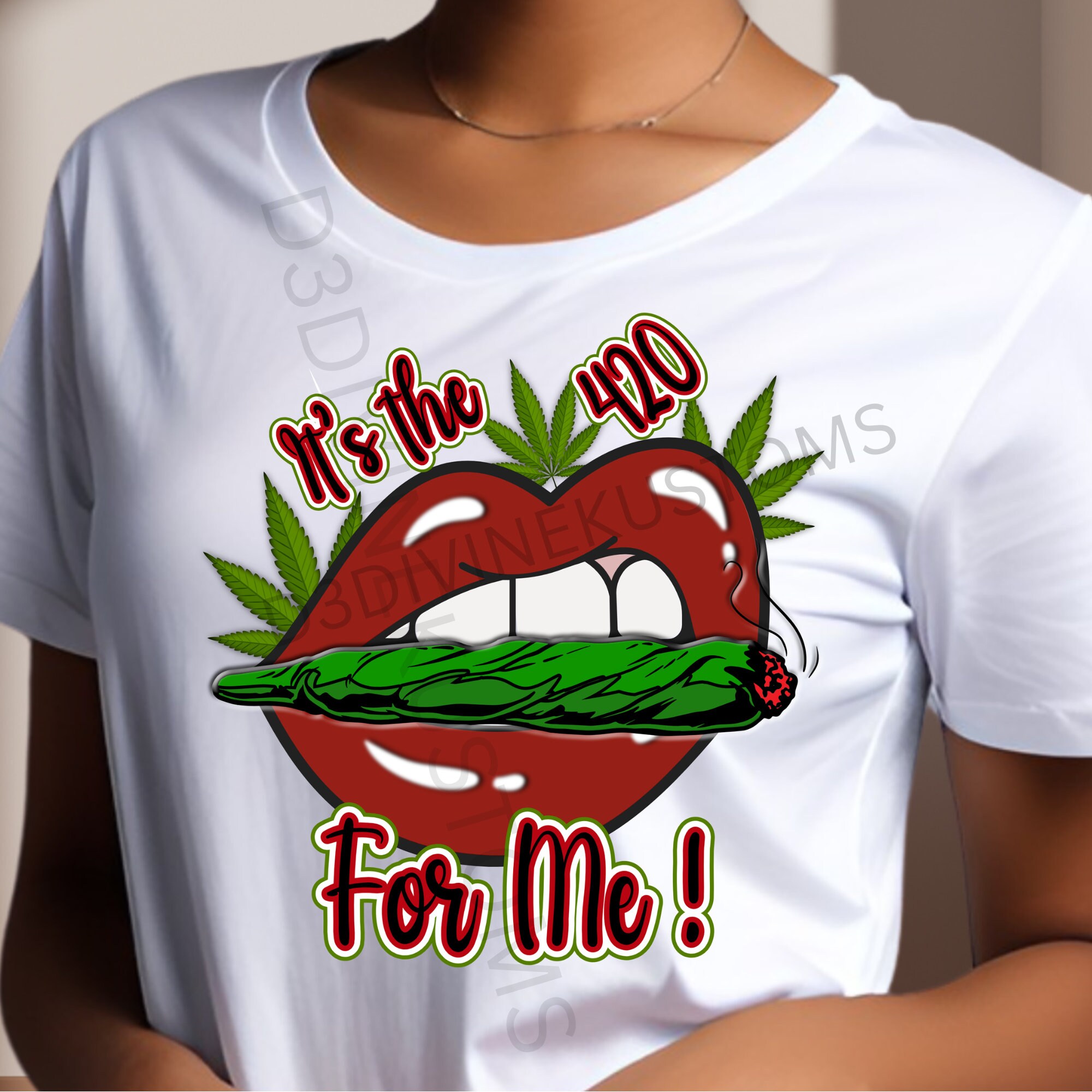 420 T-shirt Png, 420 Png, It's the 420 for Me Png, Red Lips, 420 Red Lips Png - Etsy