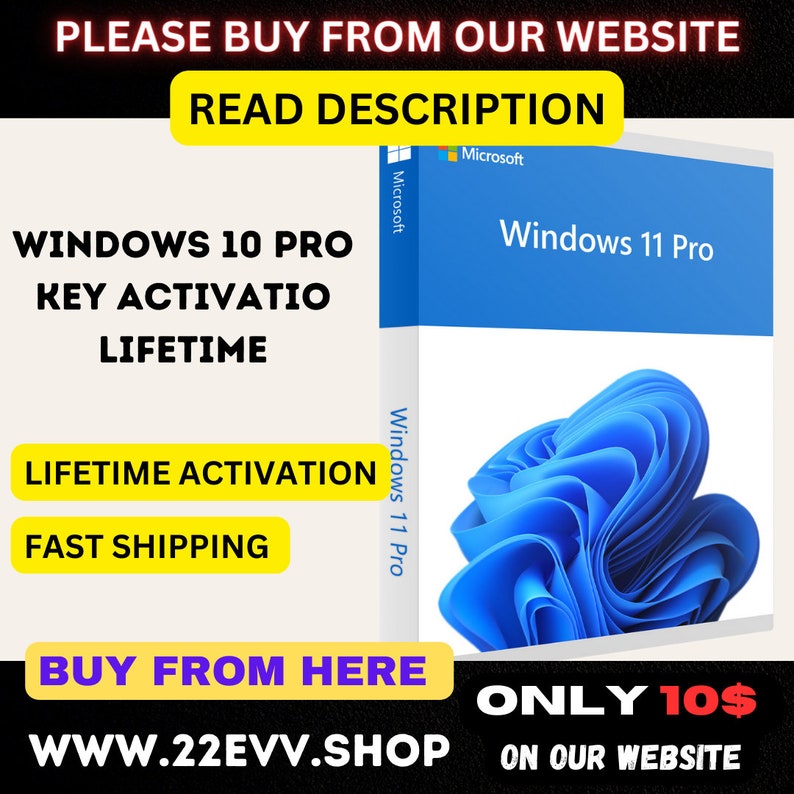 Windows 11 Pro Key Activation Lifetime Desktop - Etsy