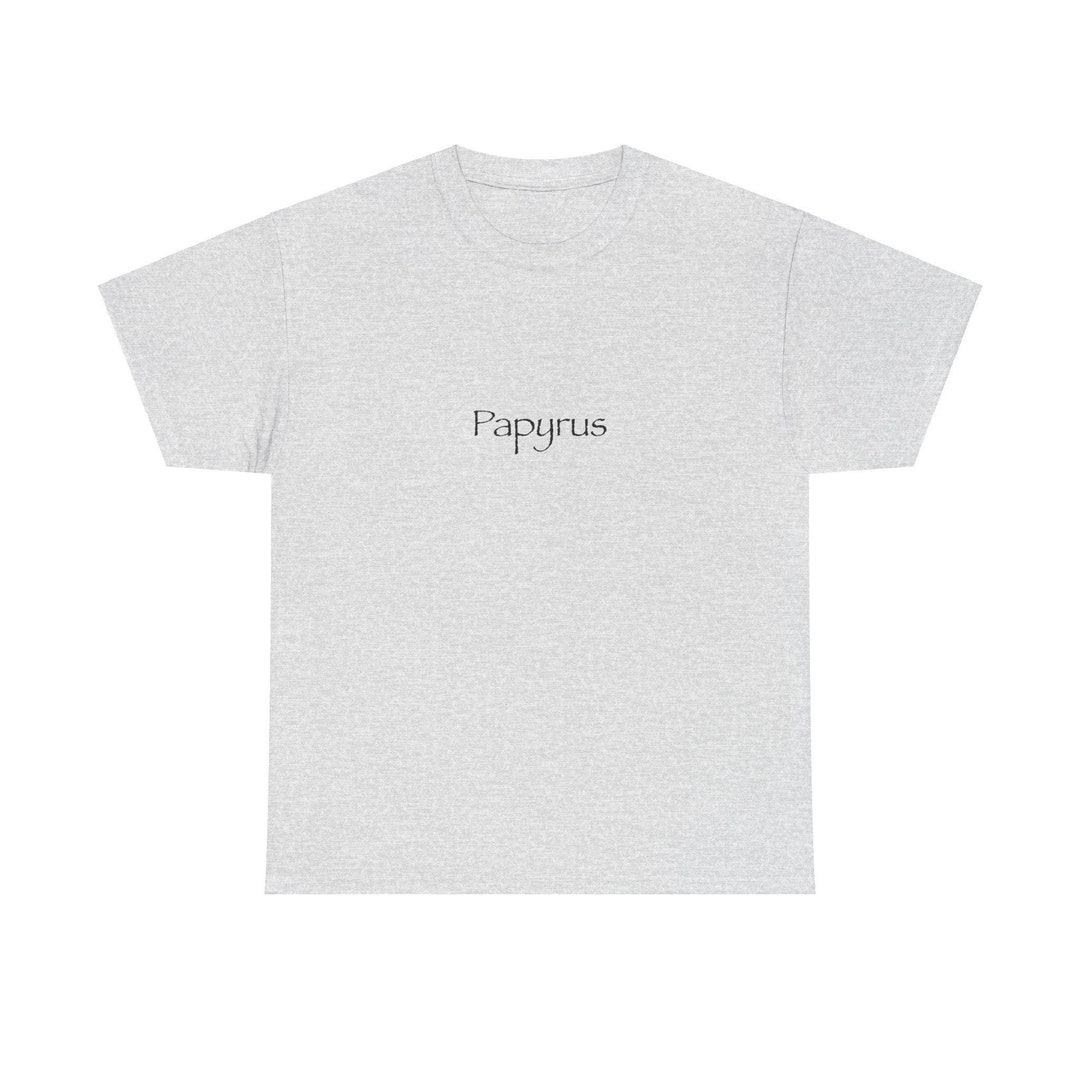 Papyrus Font Tshirt - Etsy
