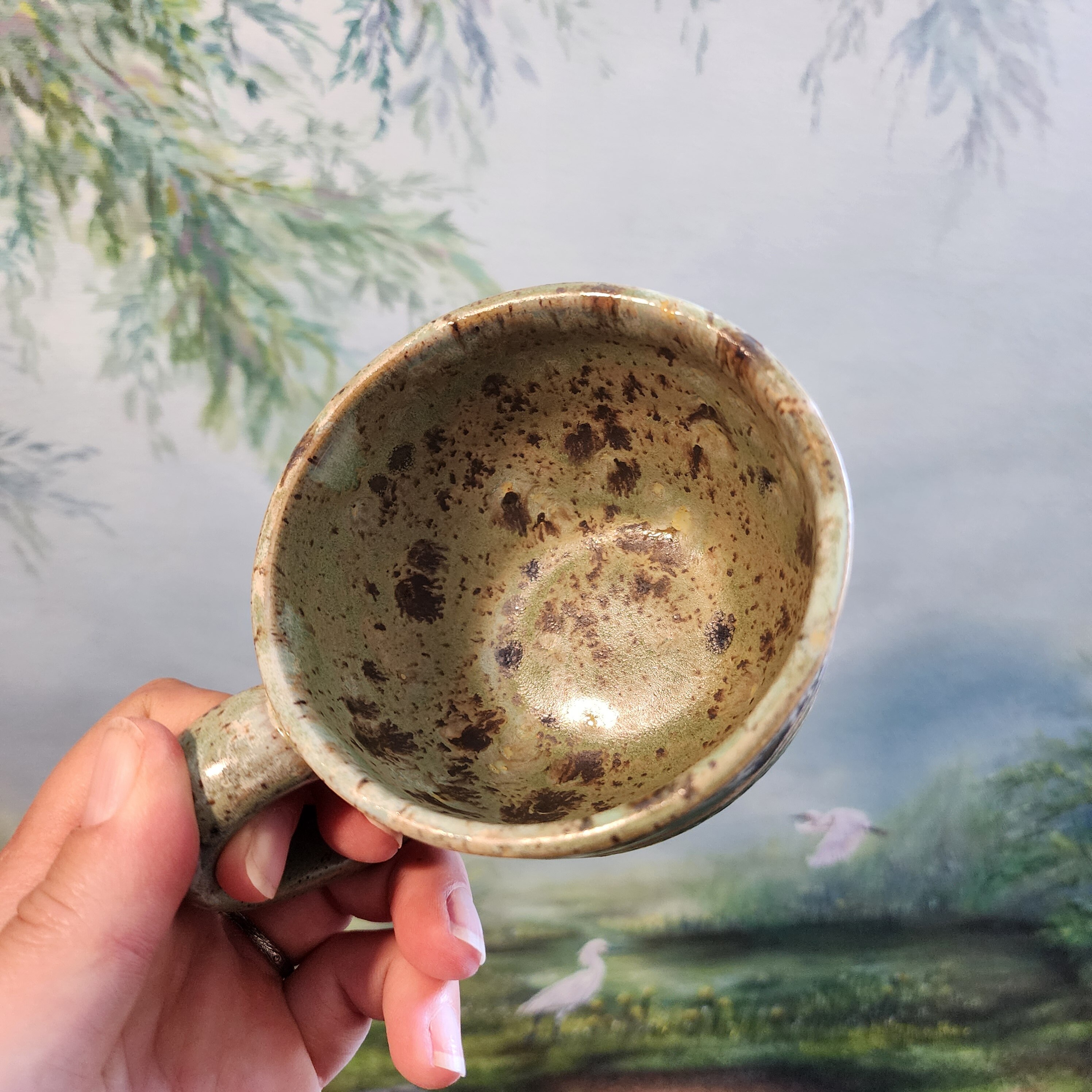 Handmade Monarch Life Cyle Pottery Mug - Etsy
