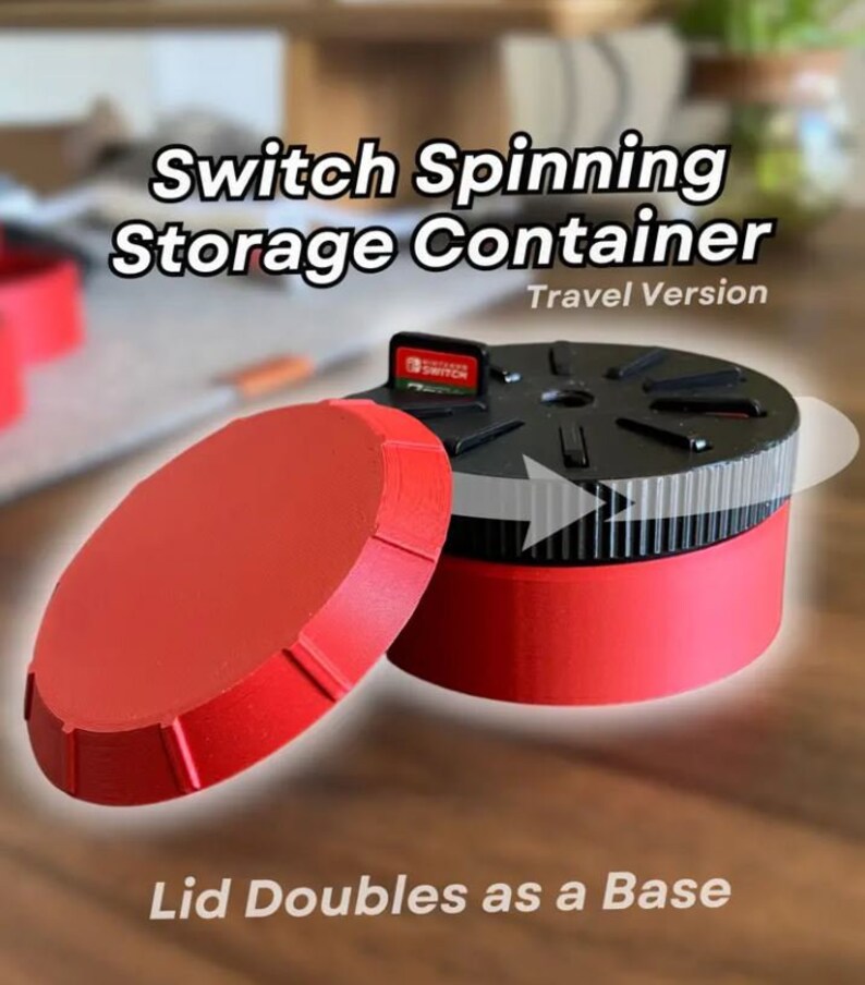 Nintendo Switch Spin & Pop Game Storage - Etsy