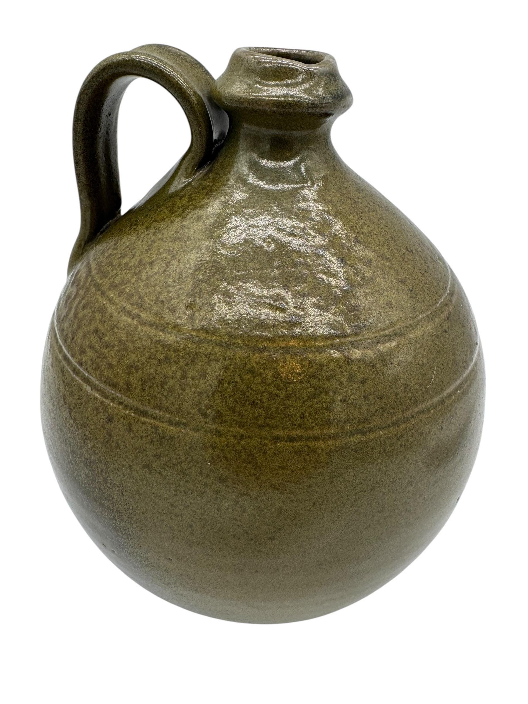 Vintage 9” Jugtown Ware Pottery Jug – Traditional North Carolina Art ...