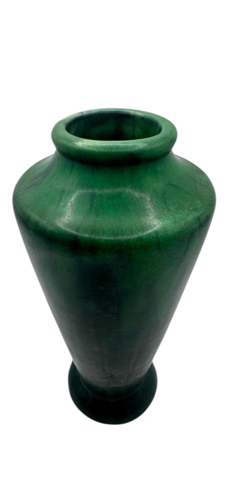 Rare Peters and Reed Pottery Vase in Matte Green Glaze – Arts and ...