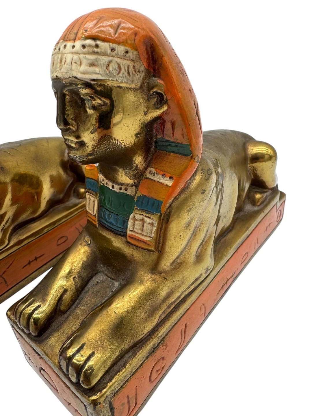 Antique Marion Bronze Egyptian Sphinx Bookends - Etsy