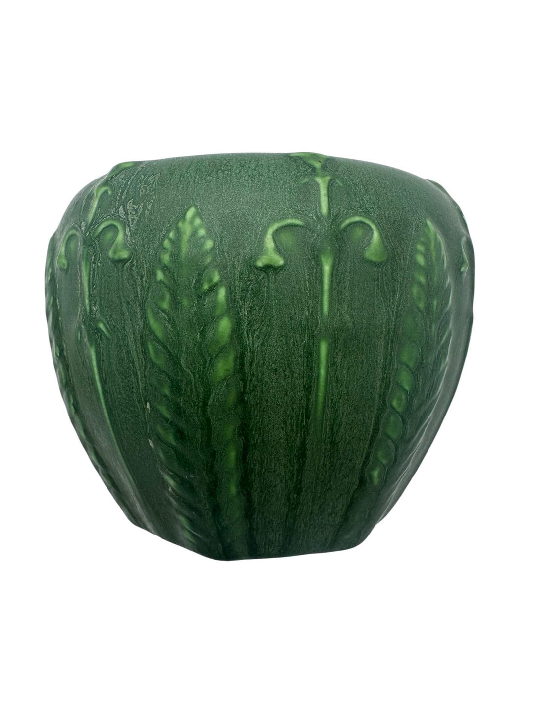 Antique Hampshire Pottery Vase – Arts & Crafts Matte Green – Mold #78 – Early 1900s - Grueby ...
