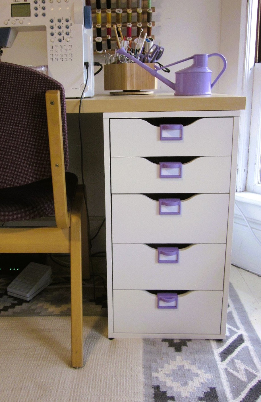 Label Holder Handle for IKEA ALEX Drawers, 5 Pack of Any Color ...