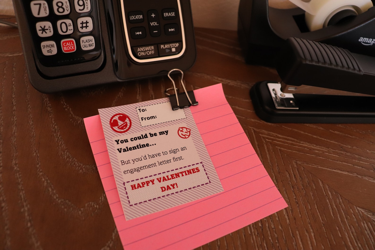 Valentines for Accountants Printable PDF | Download & Print - Etsy