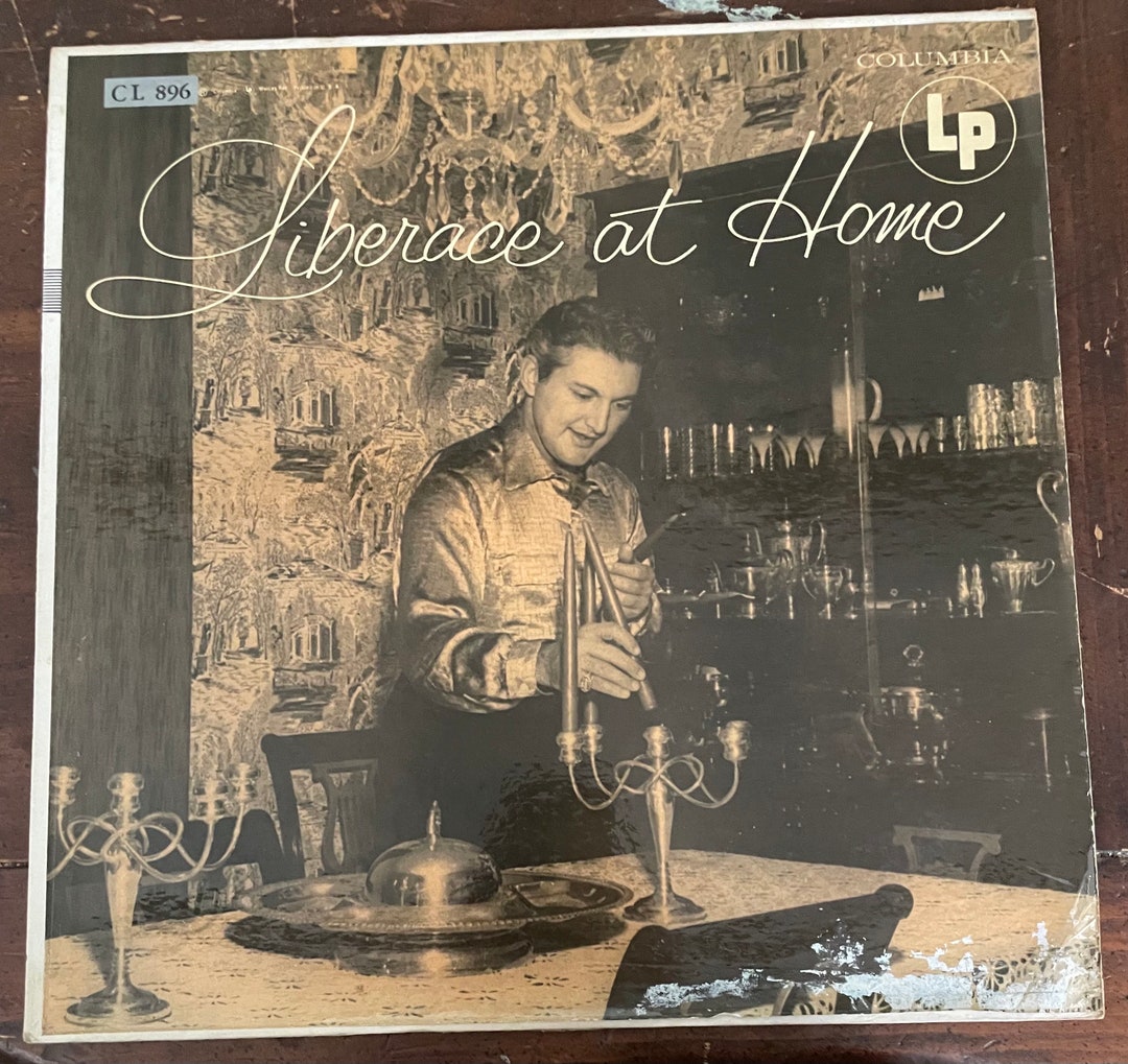 Vinyl Liberace at Home Columbia LP CL 896 - Etsy