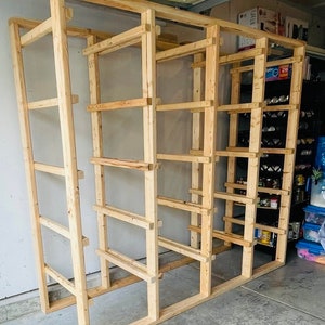 Garage Storage Rack Plans, Trendy Garage Storage Bin, Tote Storage ...