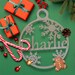 3D Printed Christmas Gift Box and Custom Named Ornament Family Bundles ...