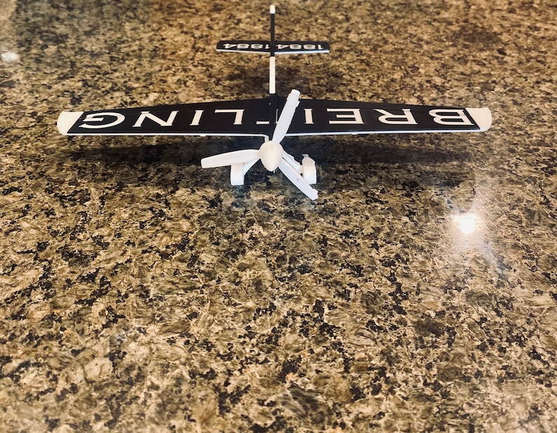 3d Printed Kit Card Plane (MXS-R Breitling) - Etsy