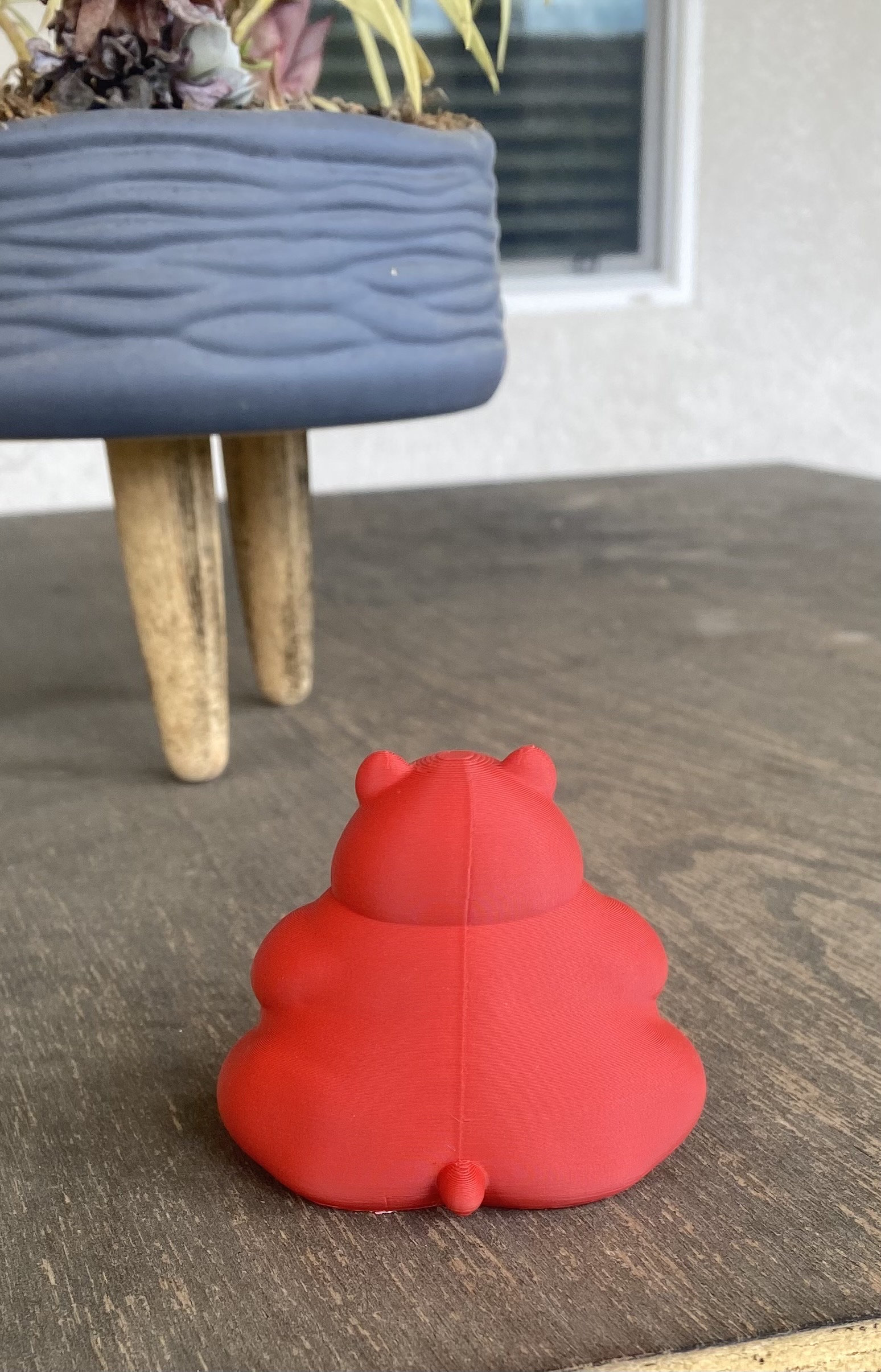 3D Printed Fat Love Bear - Etsy