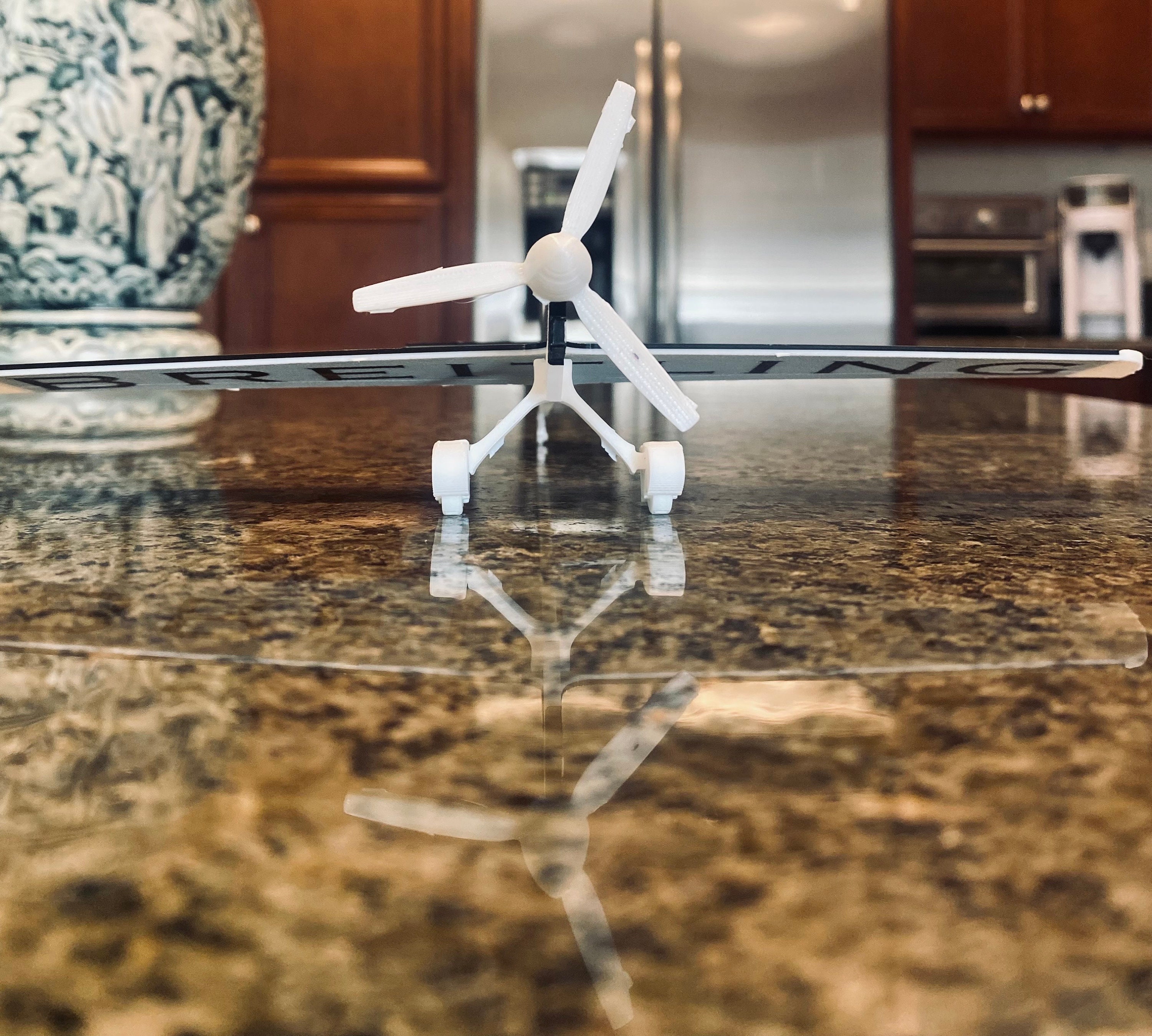 3d Printed Kit Card Plane (MXS-R Breitling) - Etsy