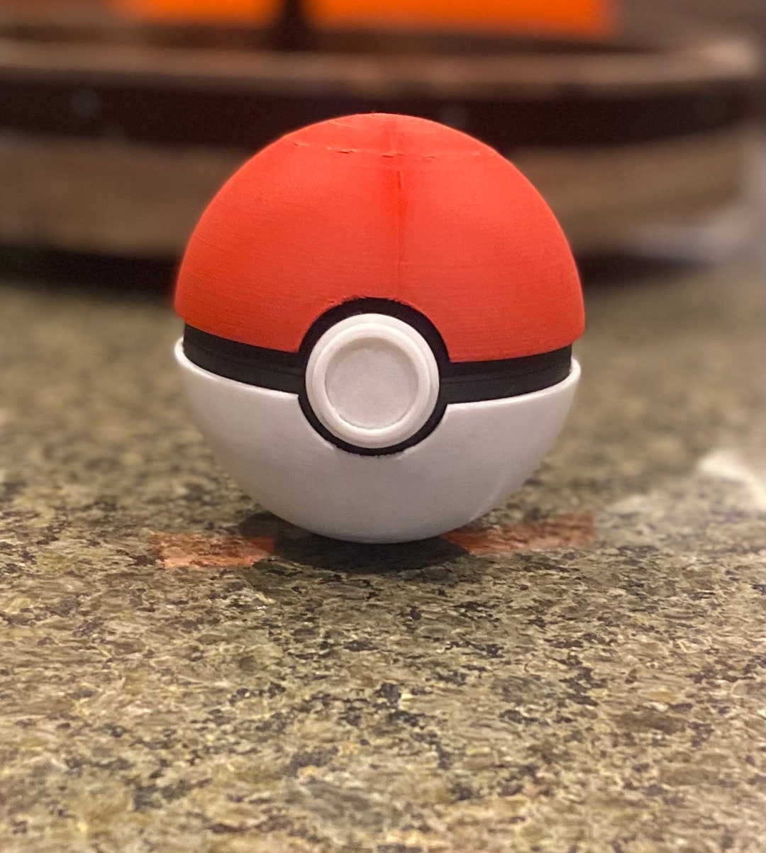 3D Printed Poke Ball - Etsy