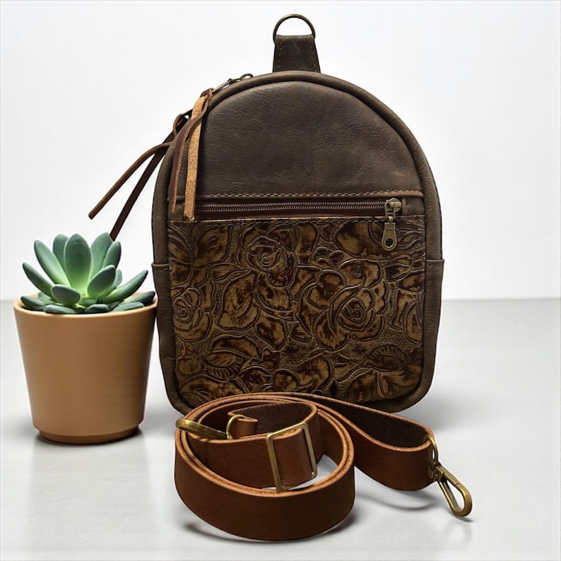 Leather Concealed Carry Quick Access Pull Tab Slingbag. - Etsy