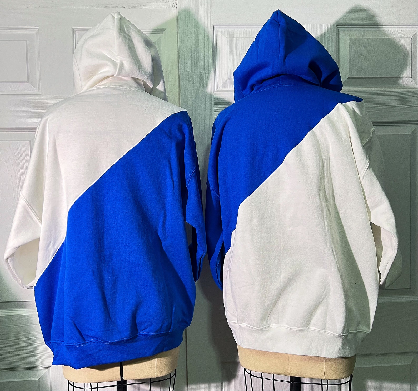 Custom Two-tone Matching Hoodie Set - Etsy