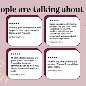 University of Florida Gators Sticker, Orange and Blue UF Premium ...