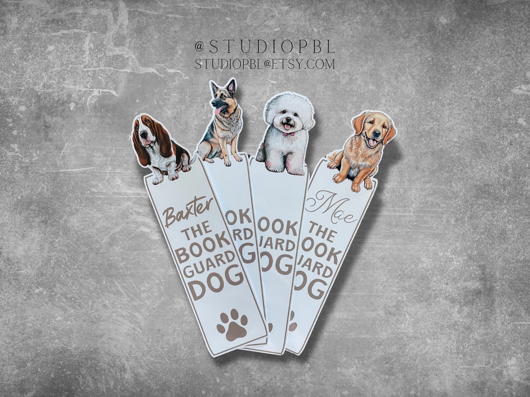 Personalized Dog Breed Bookmark, Unique Gift for New Pet Owner, Gift ...