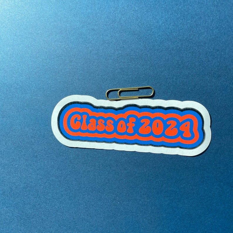 University of Florida Class of 2024 Retro/ UF Vinyl Stickers With ...